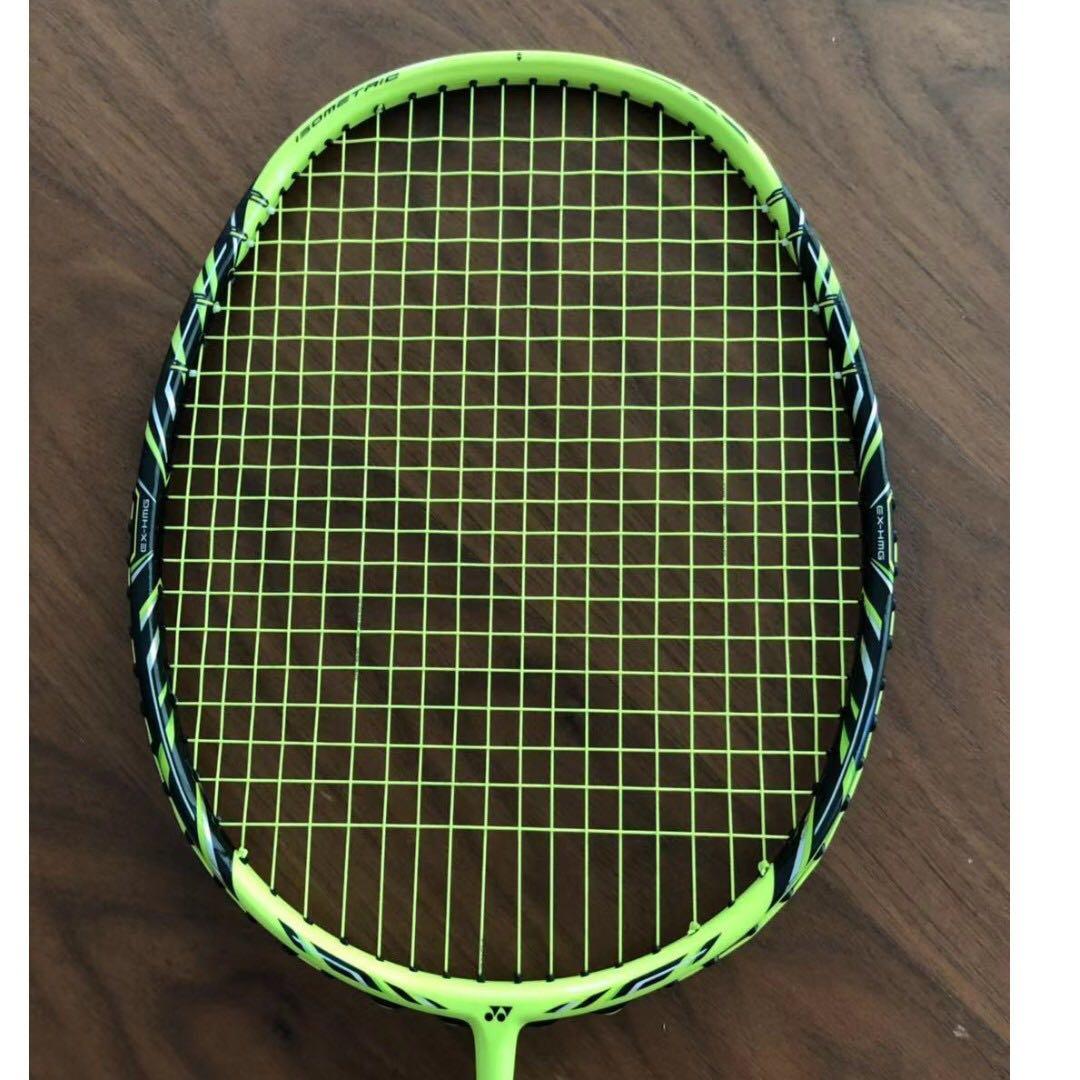 Yonex nanoray z-speed 3U5 badminton racket, Sports Equipment, Sports ...