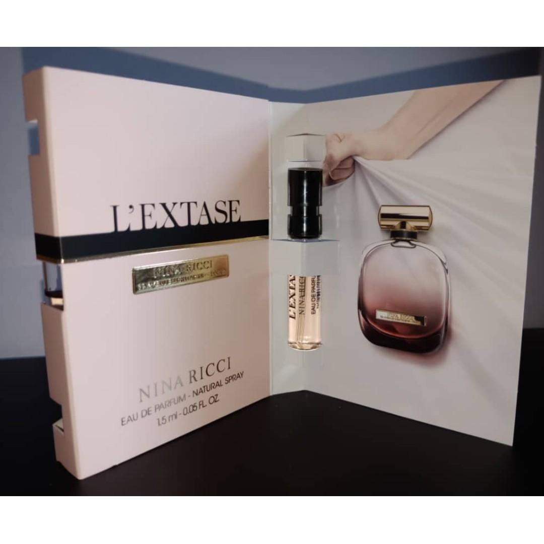 2ml ORIGINAL VIAL PERFUME NINA RICCI L'EXTASE, Beauty & Personal Care ...