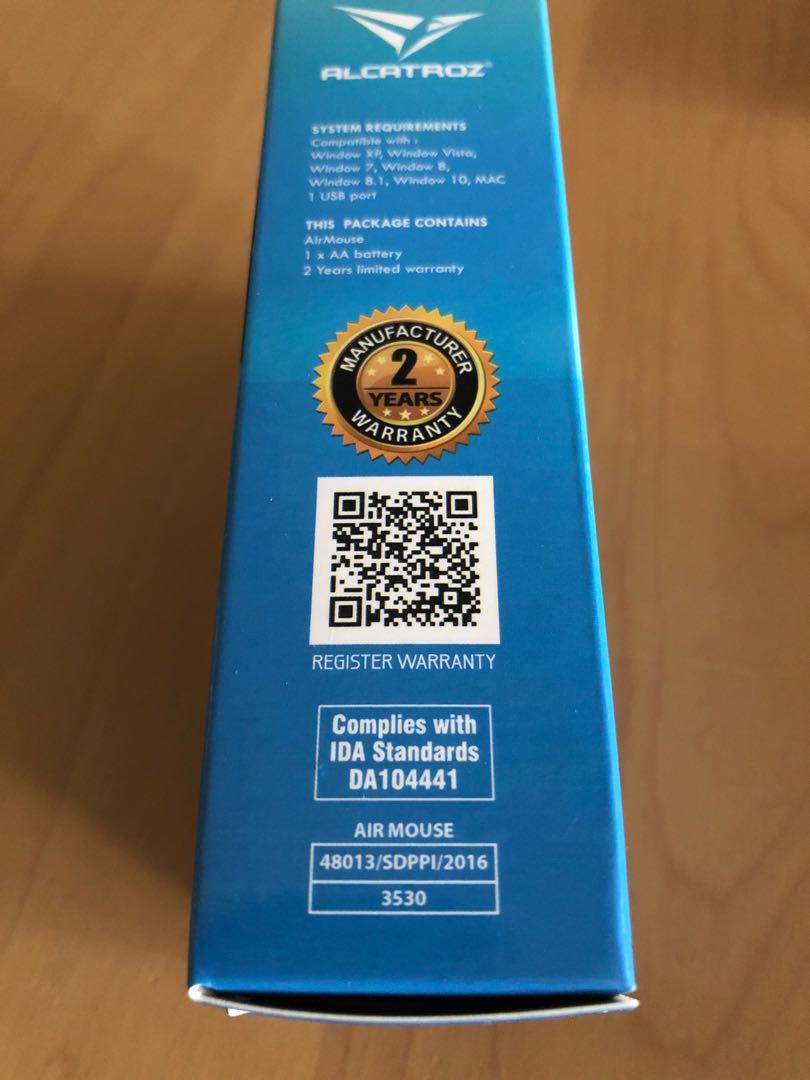 Alcatroz Airmouse high resolution 1000CPI Wireless Mouse, Computers ...