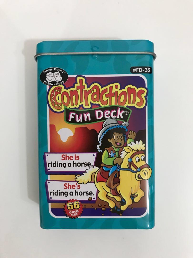 English Learning Fun Deck/Flash Cards/Speech Therapy/Learning resources ...