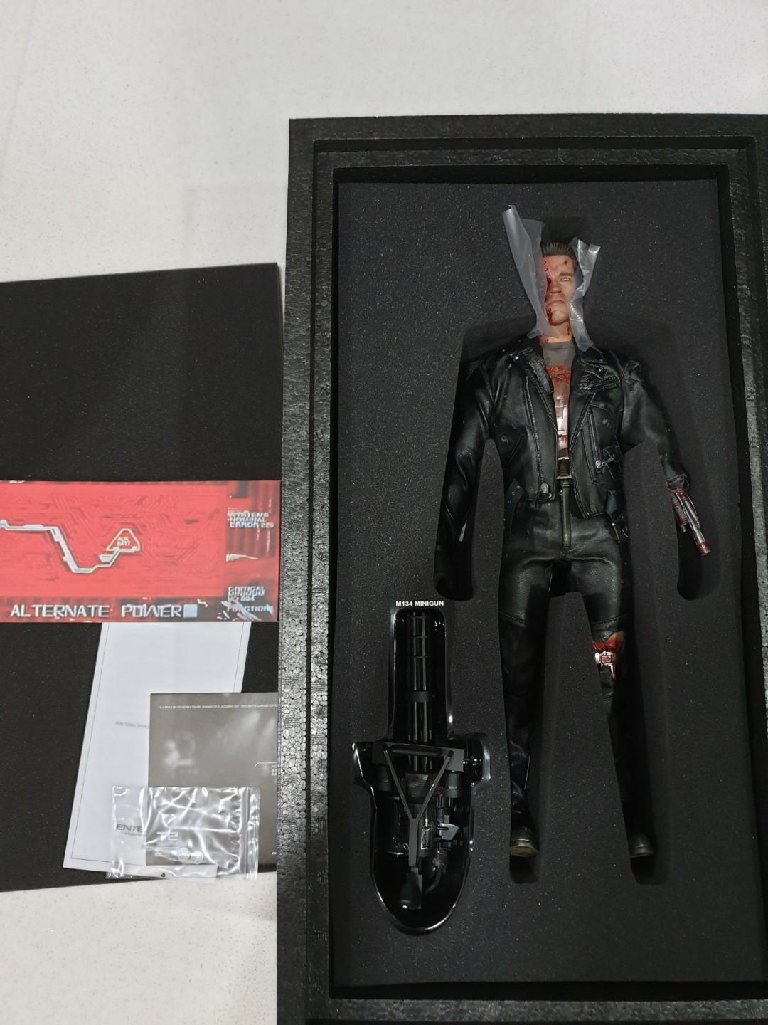 Enterbay 1/4 Scale Terminator 2 T-800 Battle Damaged HD Masterpiece ...