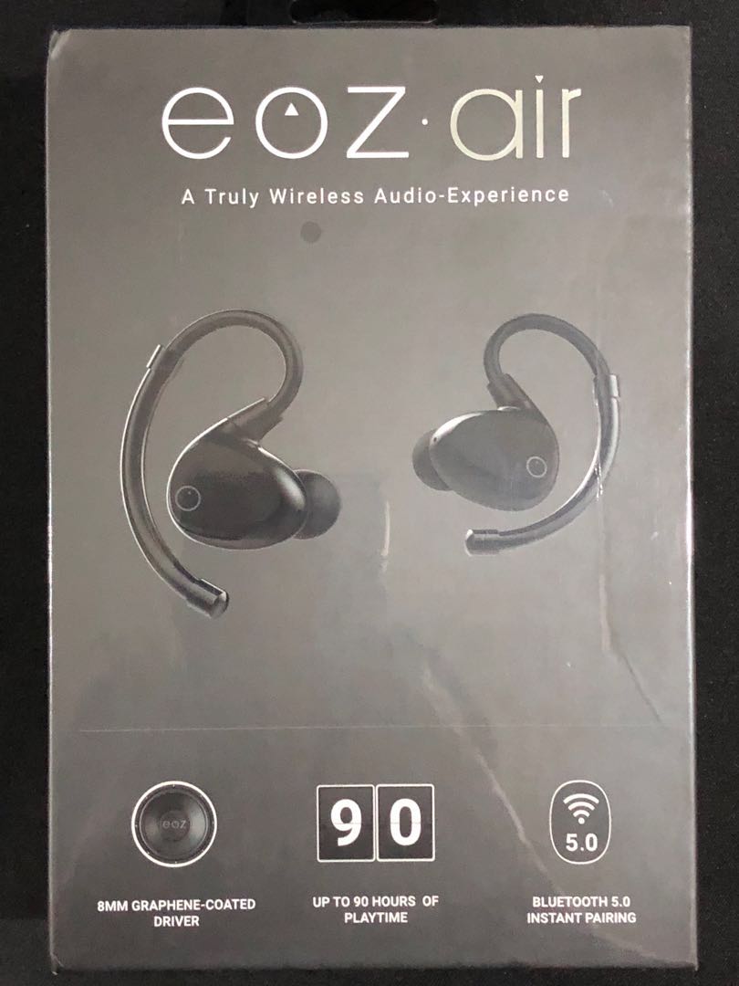 EOZ Air (All Black) - World's Most Advanced True Wireless Earphones, Audio, Earphones on Carousell