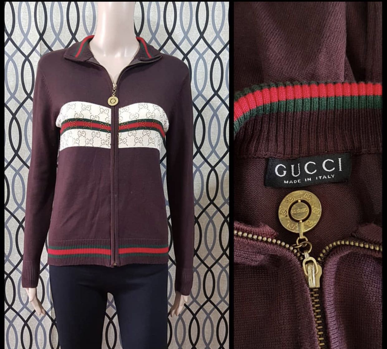 GUCCI Top, Women's Fashion, Tops, Others Tops on Carousell