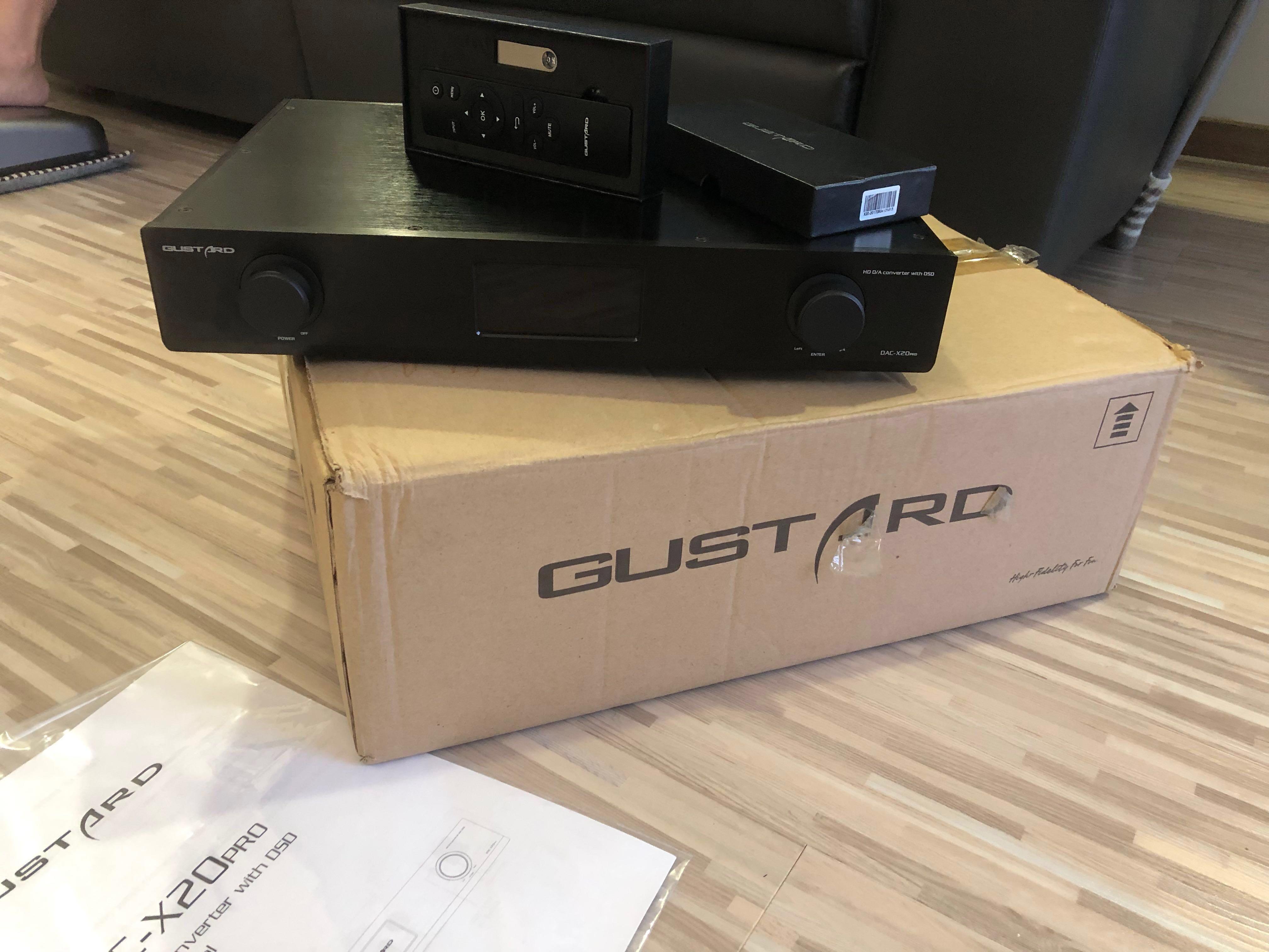 Gustard x20 Pro dac (black), Audio, Portable Audio Accessories on Carousell