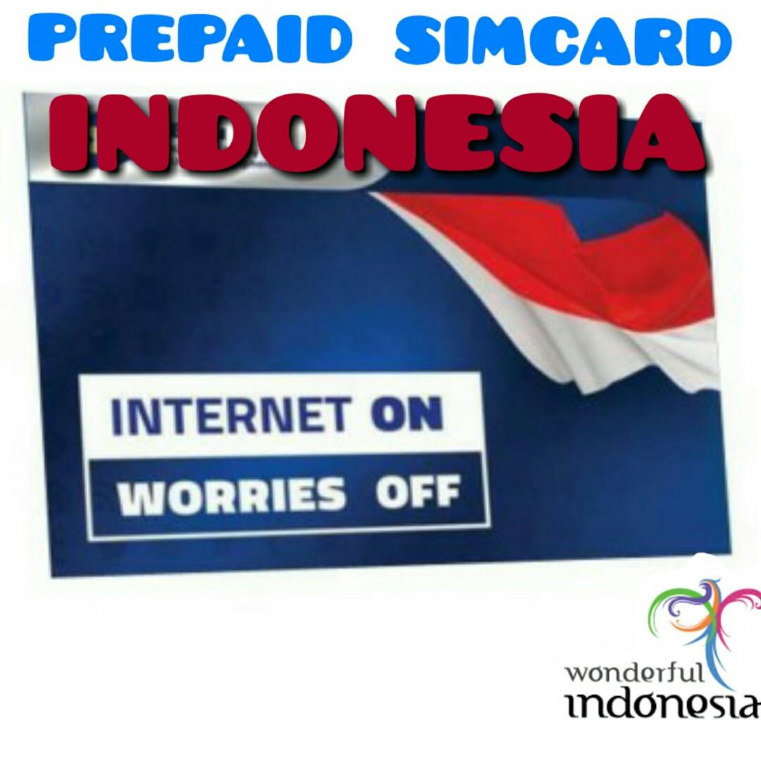 INDONESIA SIM, Tickets & Vouchers, Vouchers on Carousell
