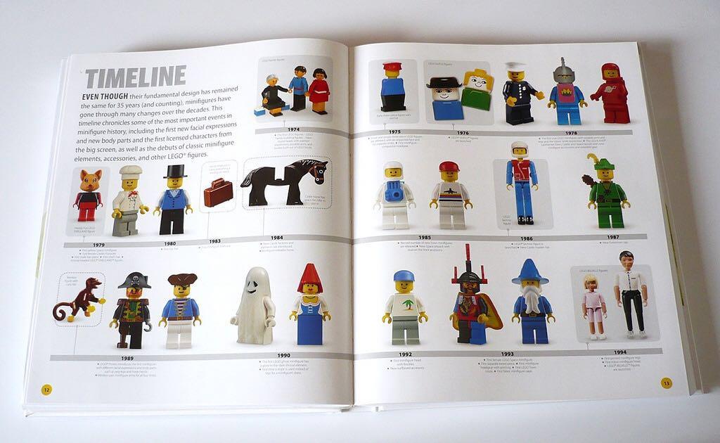 Lego Minifigure year by year a visual history DK graphic coffeetable collectible book, Hobbies ...