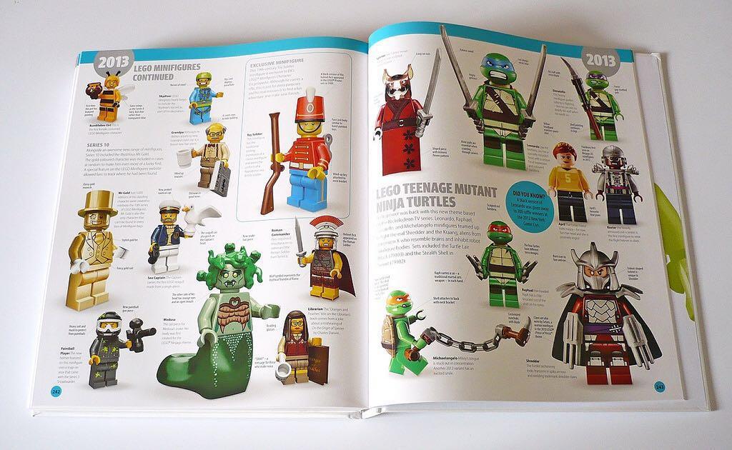 Lego Minifigure year by year a visual history DK graphic coffeetable collectible book, Hobbies ...