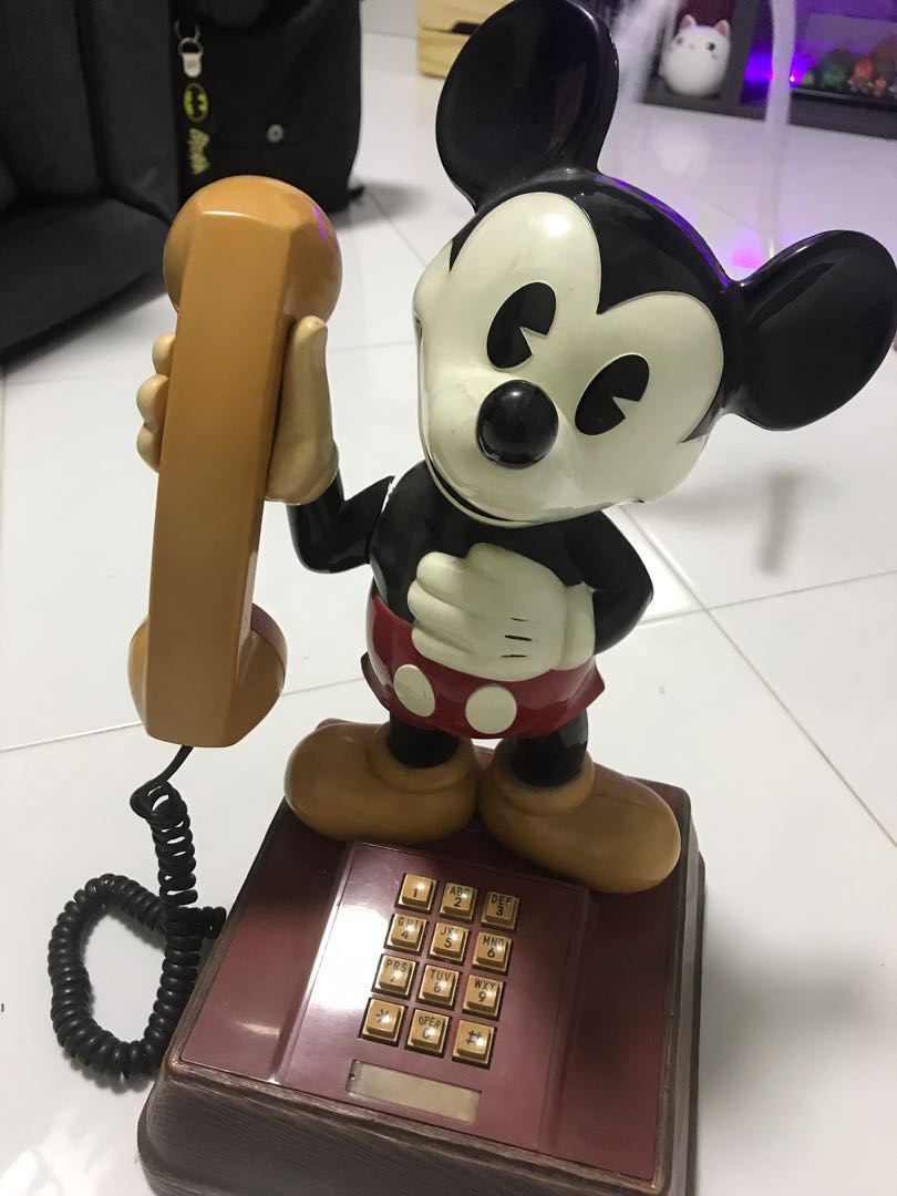 Mickey Mouse Vintage phone, Mobile Phones & Gadgets, Mobile & Gadget ...