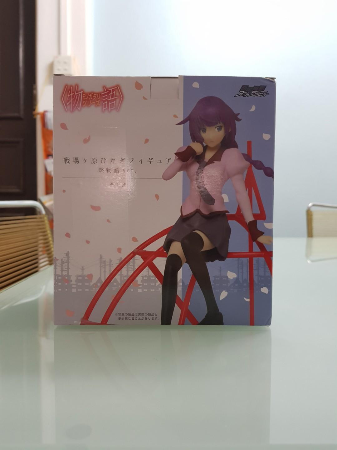 Monogatari series Senjougahara Hitagi figure, Hobbies & Toys, Toys ...
