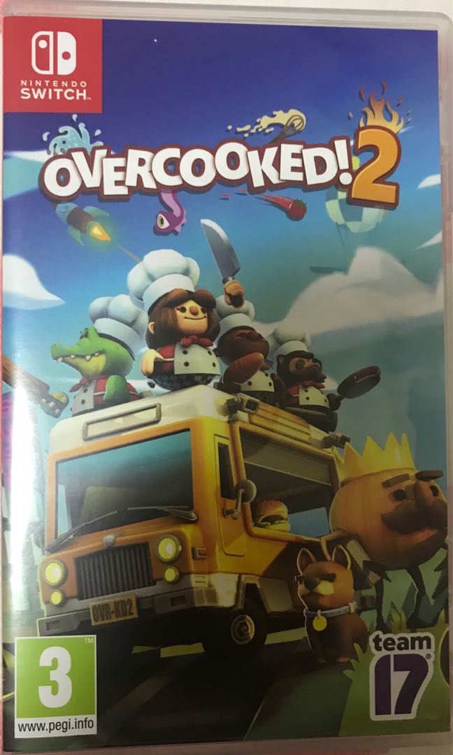 Nintendo Switch- Overcooked 2, Video Gaming, Video Games, Nintendo on ...