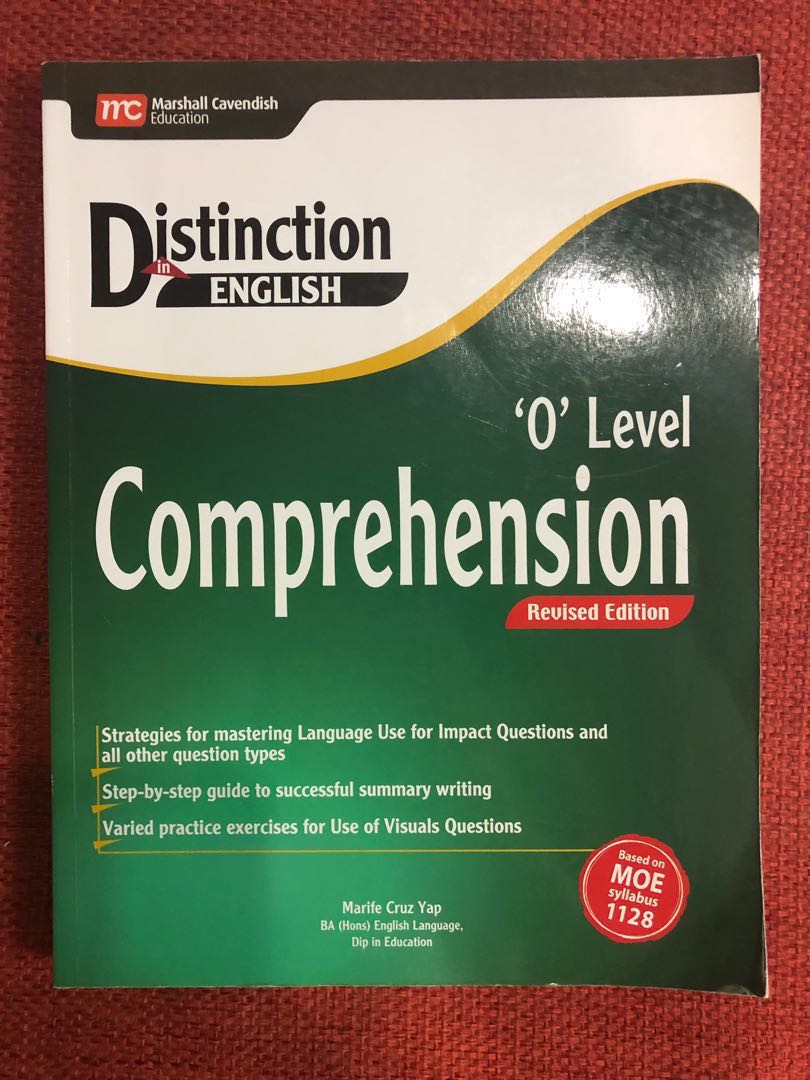 O Level English Comprehension, Hobbies & Toys, Books & Magazines ...