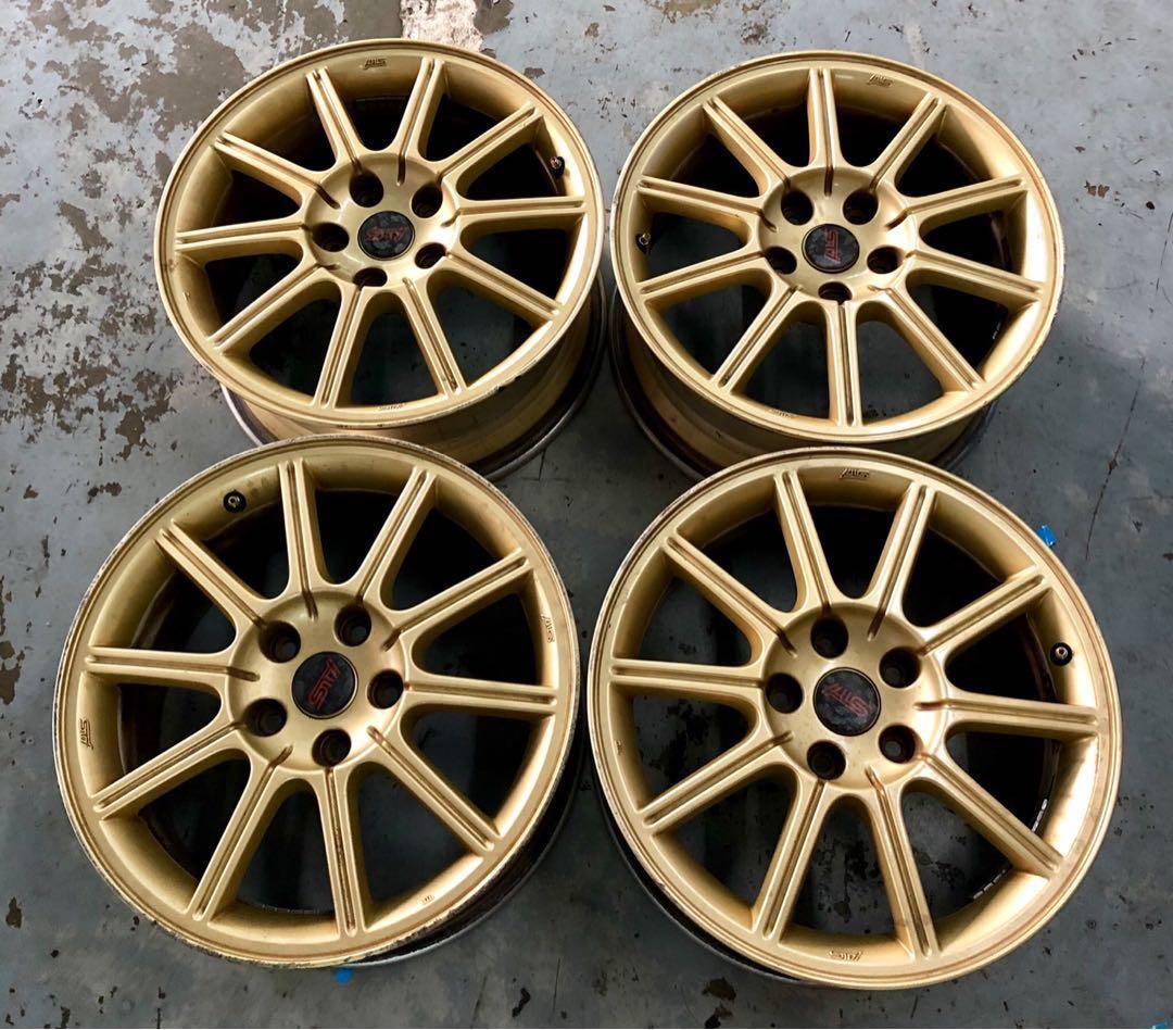 Original 17” Subaru WRX STi rims 5X114.3, Car Accessories, Tyres & Rims ...