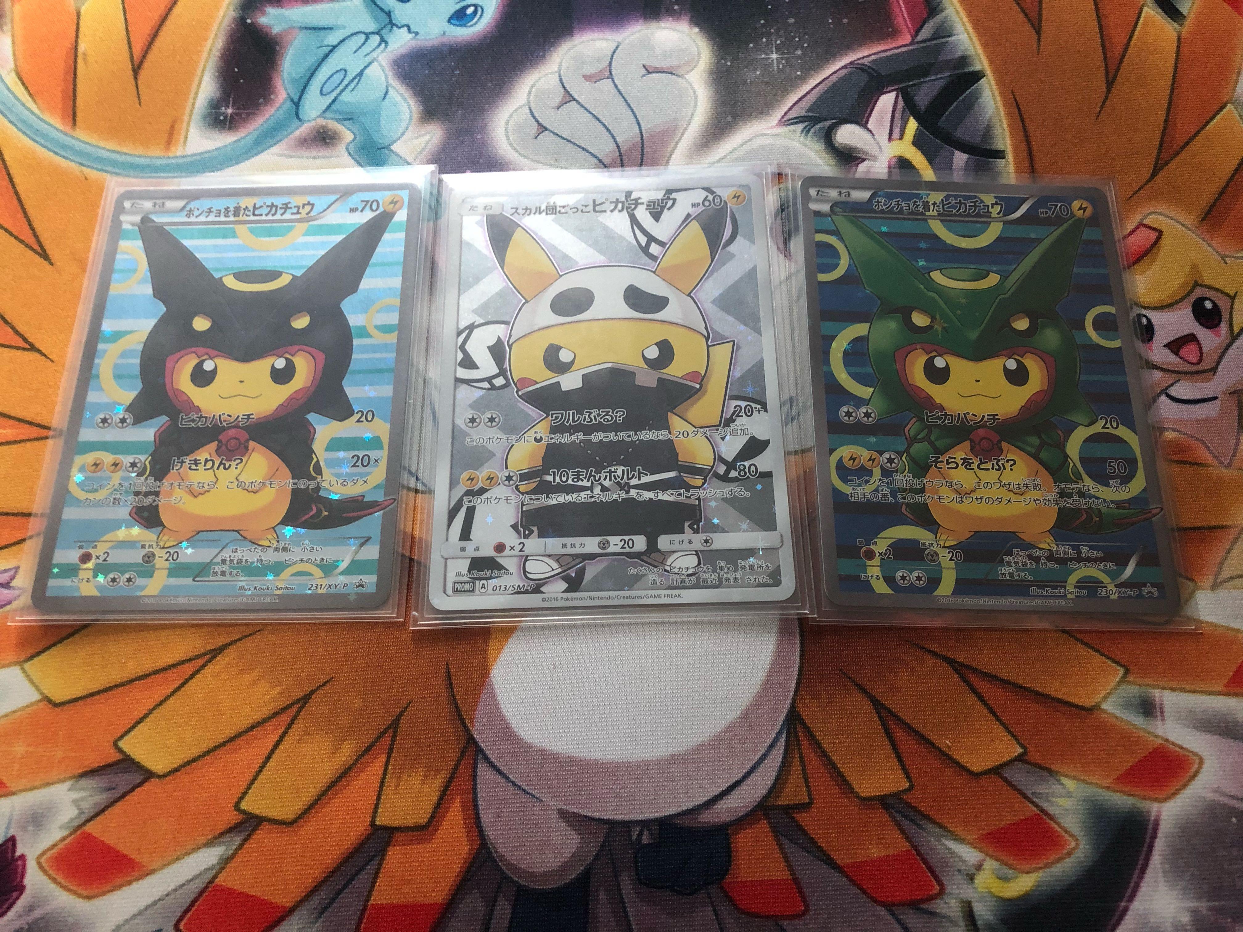 pokemon tcg pikachu cosplay rayquaza and skull team, Hobbies & Toys ...