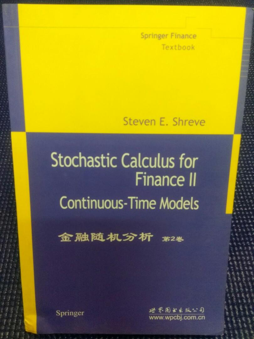 Stochastic Calculus For Finance Ii Continuous Time Models Debt