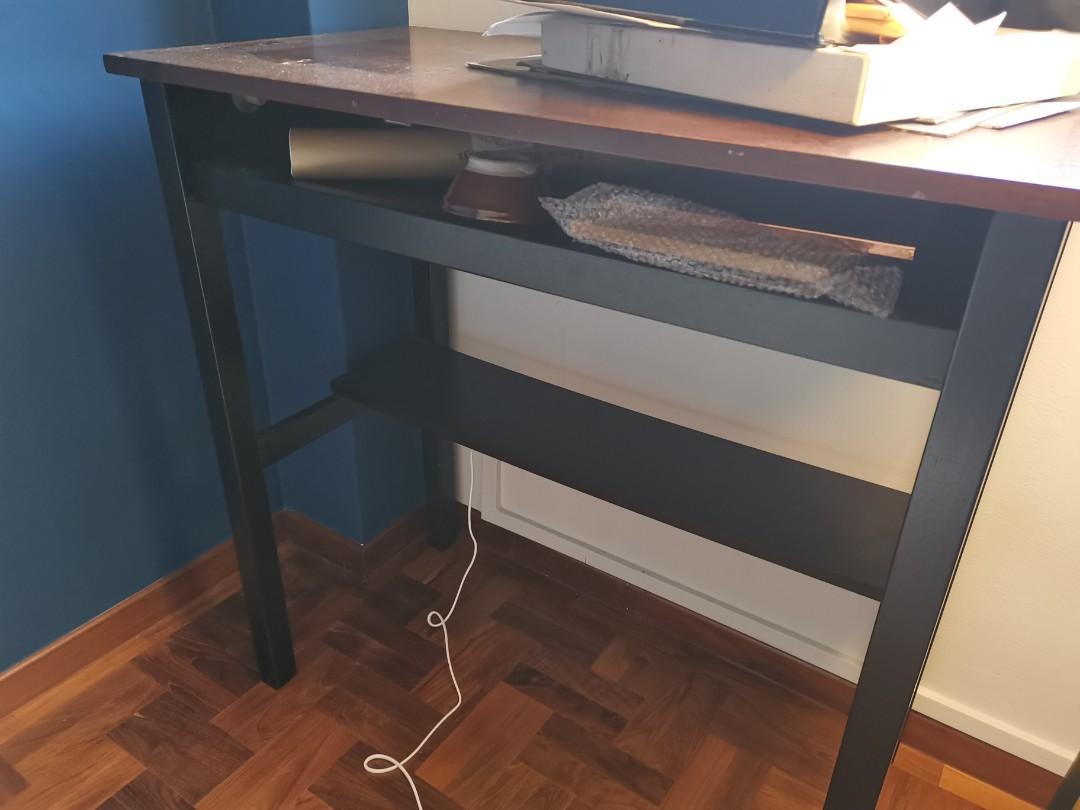 Used high study table, Furniture & Home Living, Furniture, Tables ...