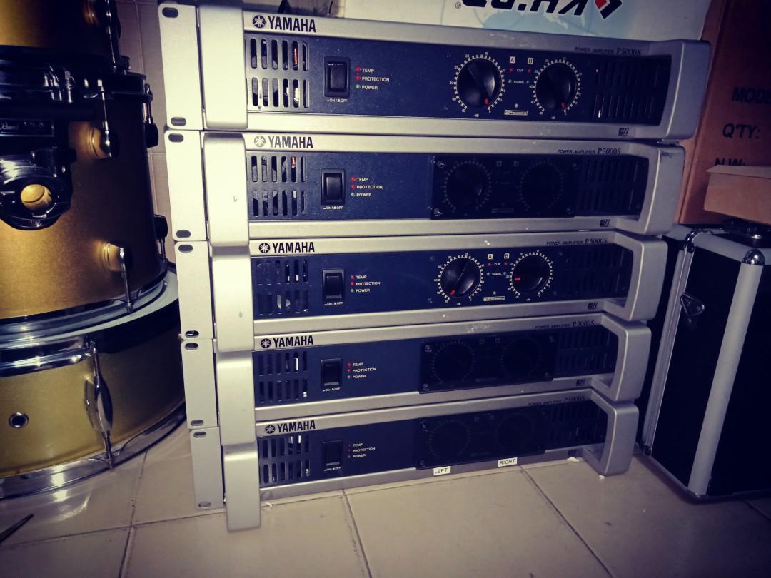Yamaha power amplifier p5000s, Audio, Soundbars, Speakers & Amplifiers ...