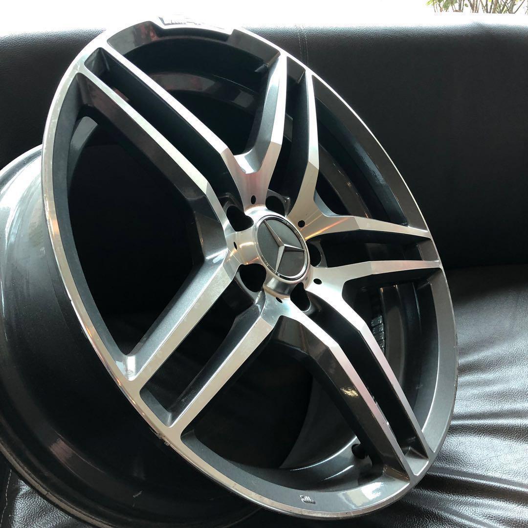 19” Mercedes AMG Rims with Tyre Package, Car Accessories, Tyres & Rims ...
