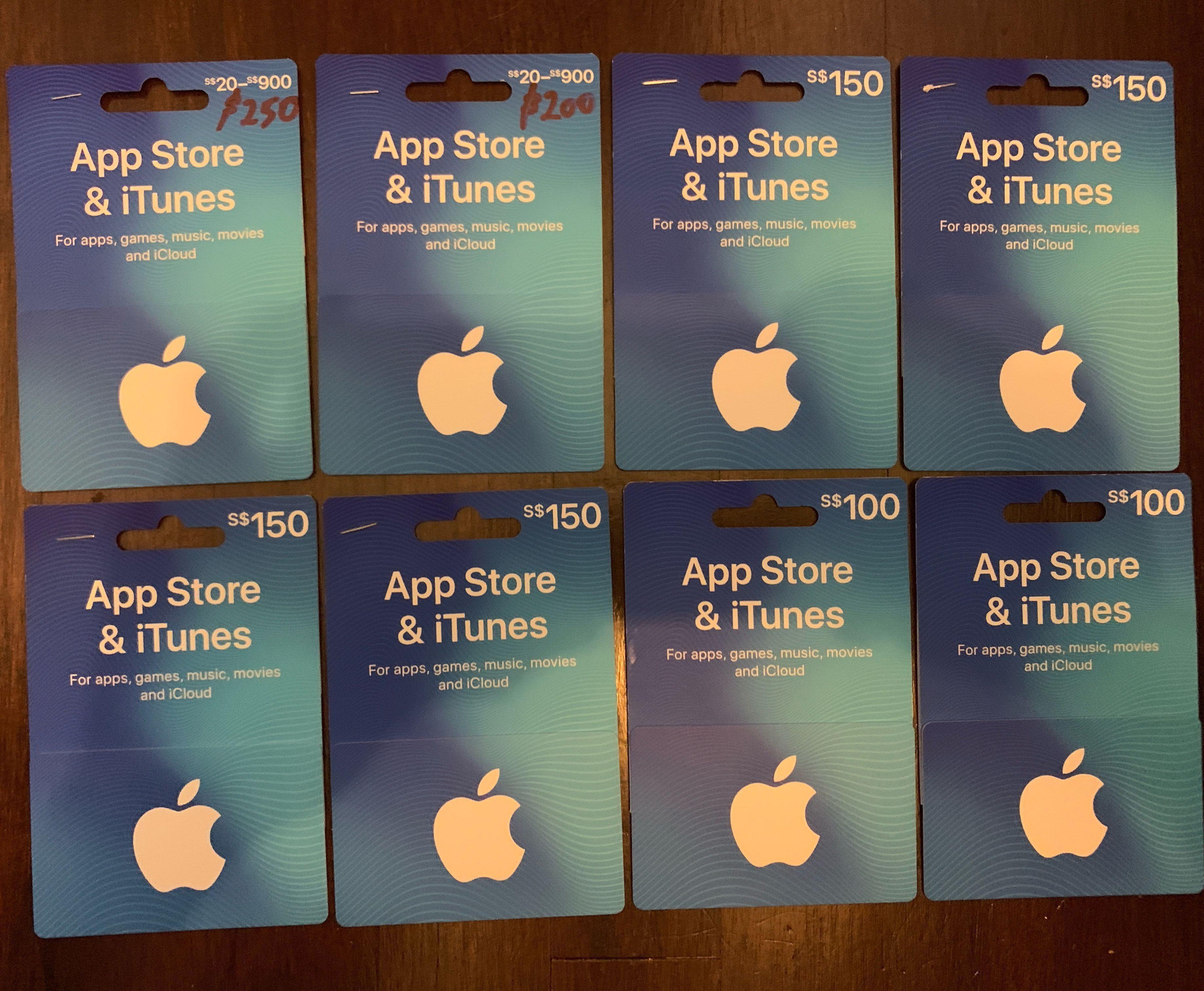 App Store and Apple iTunes gift cards - 10% off, Tickets & Vouchers ...