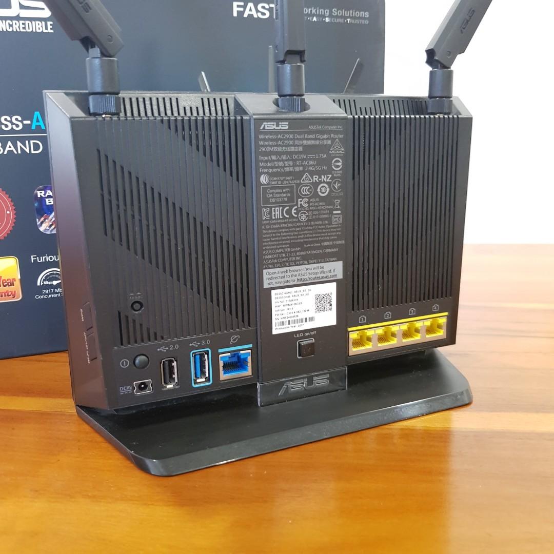 ASUS RT-AC86U, Computers & Tech, Parts & Accessories, Networking on ...