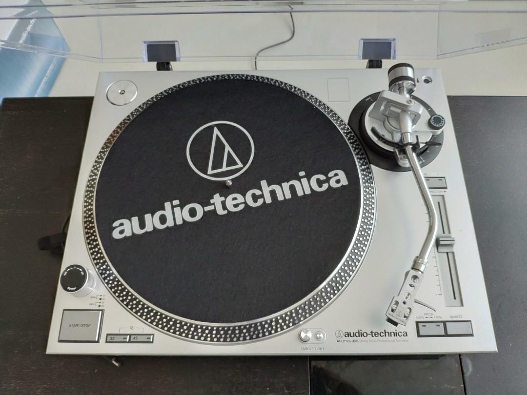 Audio Technica LP120 USB direct drive turntable, Audio, Other Audio ...