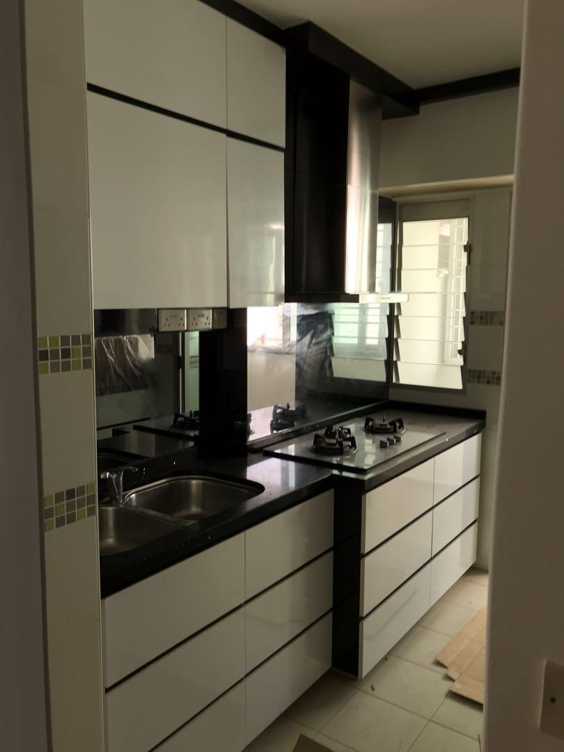 BTO package @ $3688 kitchen cabinet + table top , Home Services ...