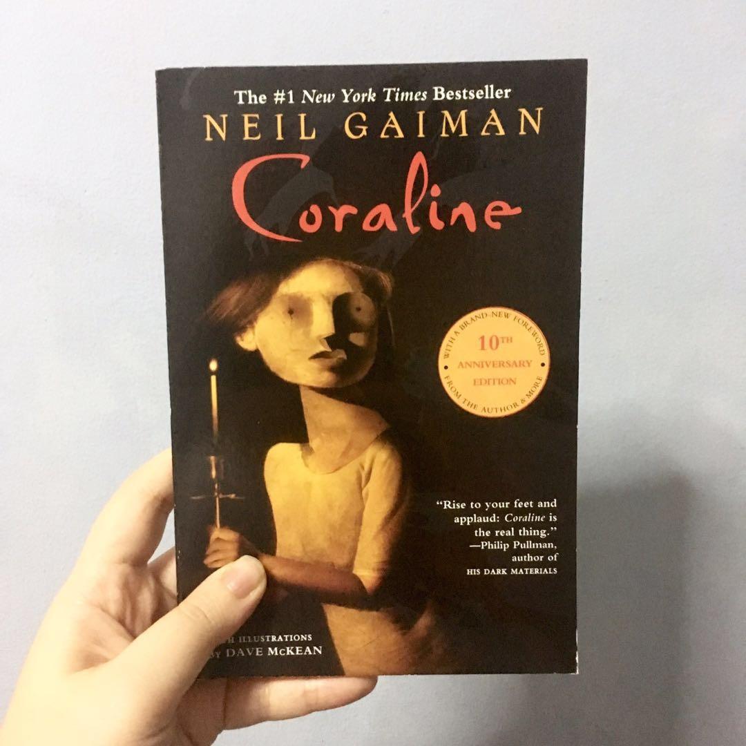 Coraline by Neil Gaiman, Hobbies & Toys, Books & Magazines, Fiction ...