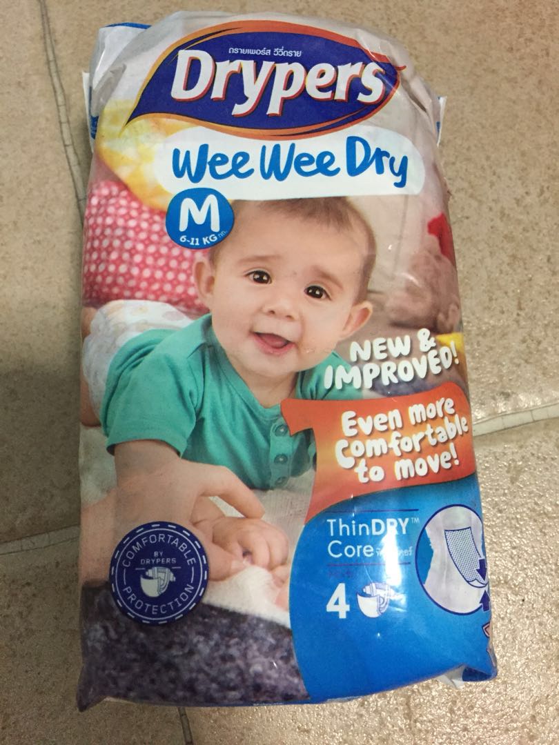 Drypers (tape), Babies & Kids, Bathing & Changing, Diapers & Baby Wipes ...