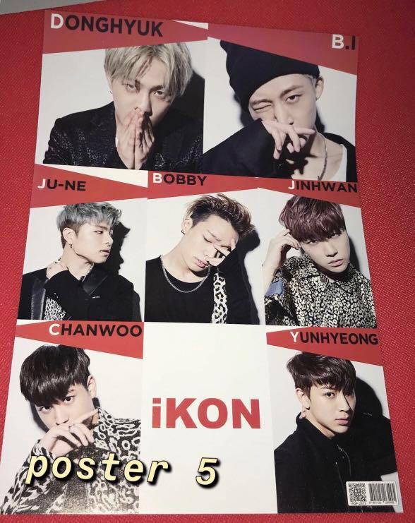 ikon posters, Hobbies & Toys, Memorabilia & Collectibles, K-Wave on ...