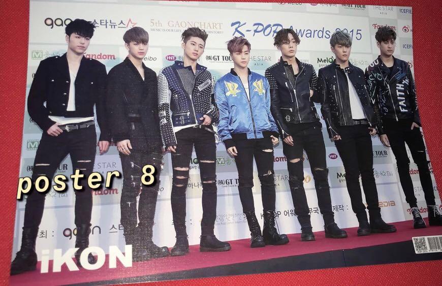 ikon posters, Hobbies & Toys, Memorabilia & Collectibles, K-Wave on ...