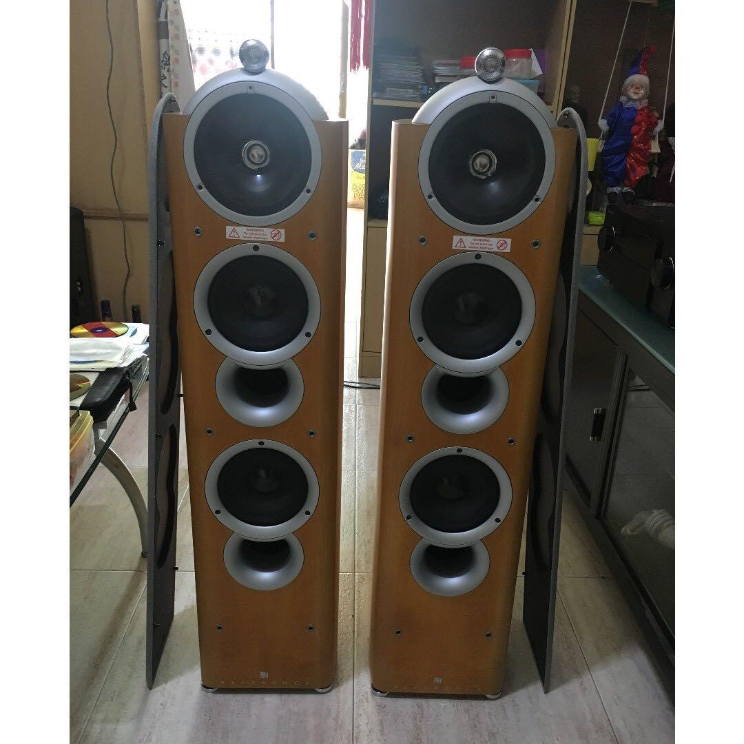 KEF Reference 203 Floorstanding Speakers, Made in England (8Ohms ...
