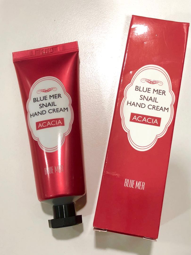 Korea Blue Mer Snail Hand Cream 12ml, Beauty & Personal Care, Face ...