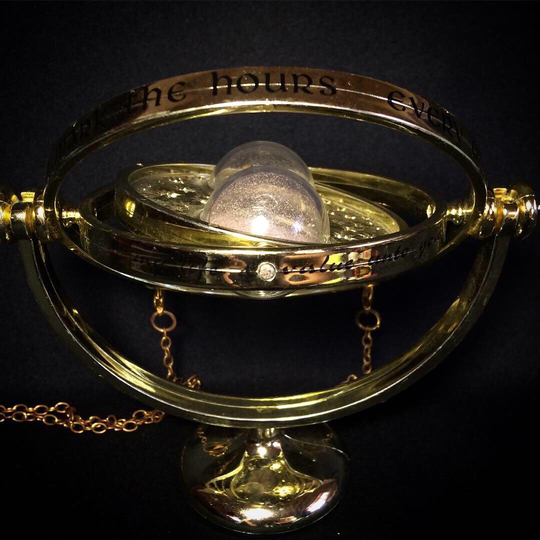 Licensed Harry Potter Time Turner display, Hobbies & Toys, Toys & Games ...
