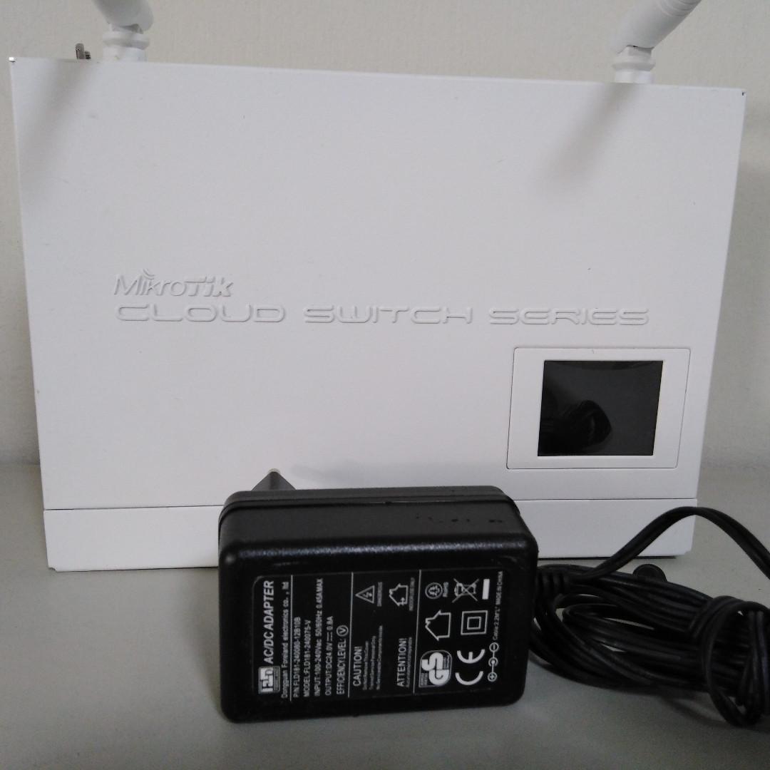 Mirkrotik Cloud Router Switch 109-8G-1S-2HnD-IN, TV & Home Appliances ...