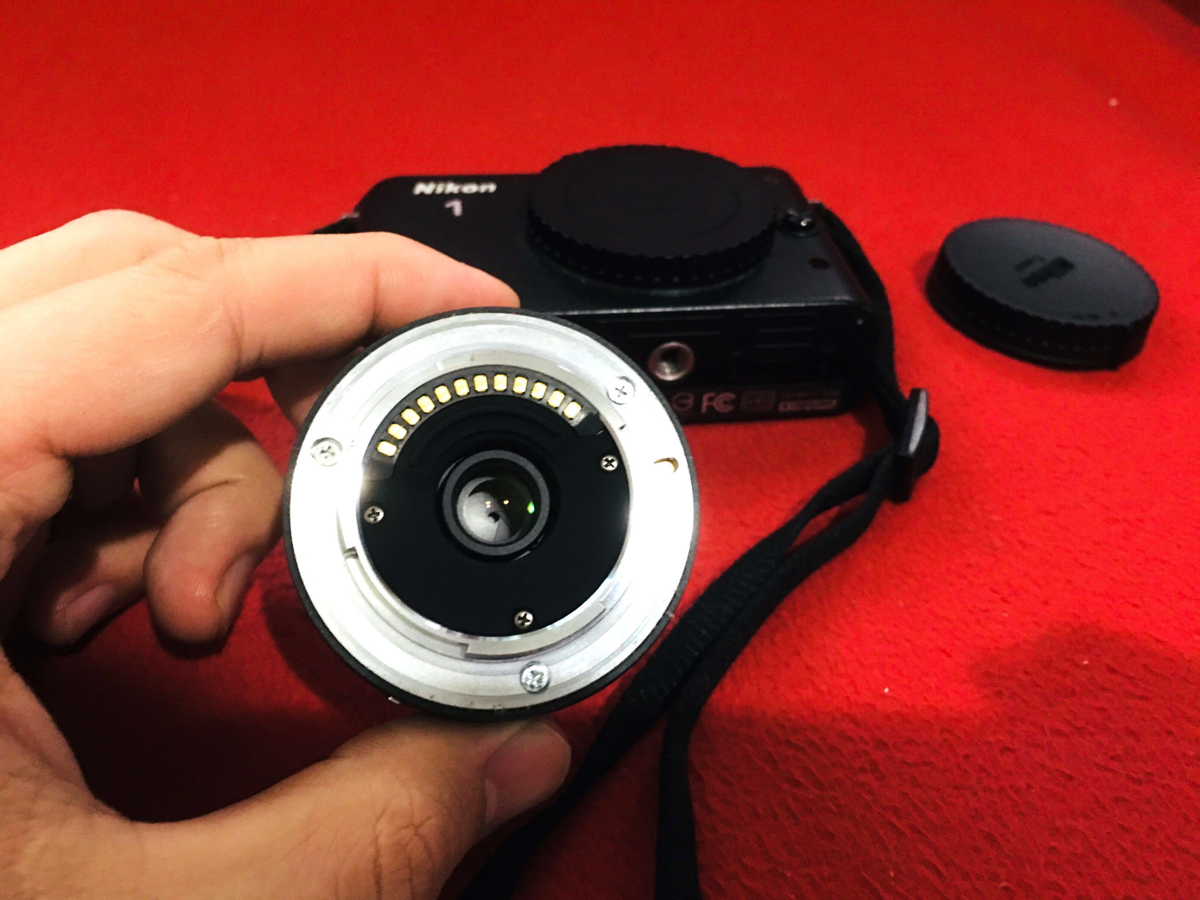 RARE!!! NIKON 1 J1 Mirrorless Camera Kit, Photography, Cameras on Carousell