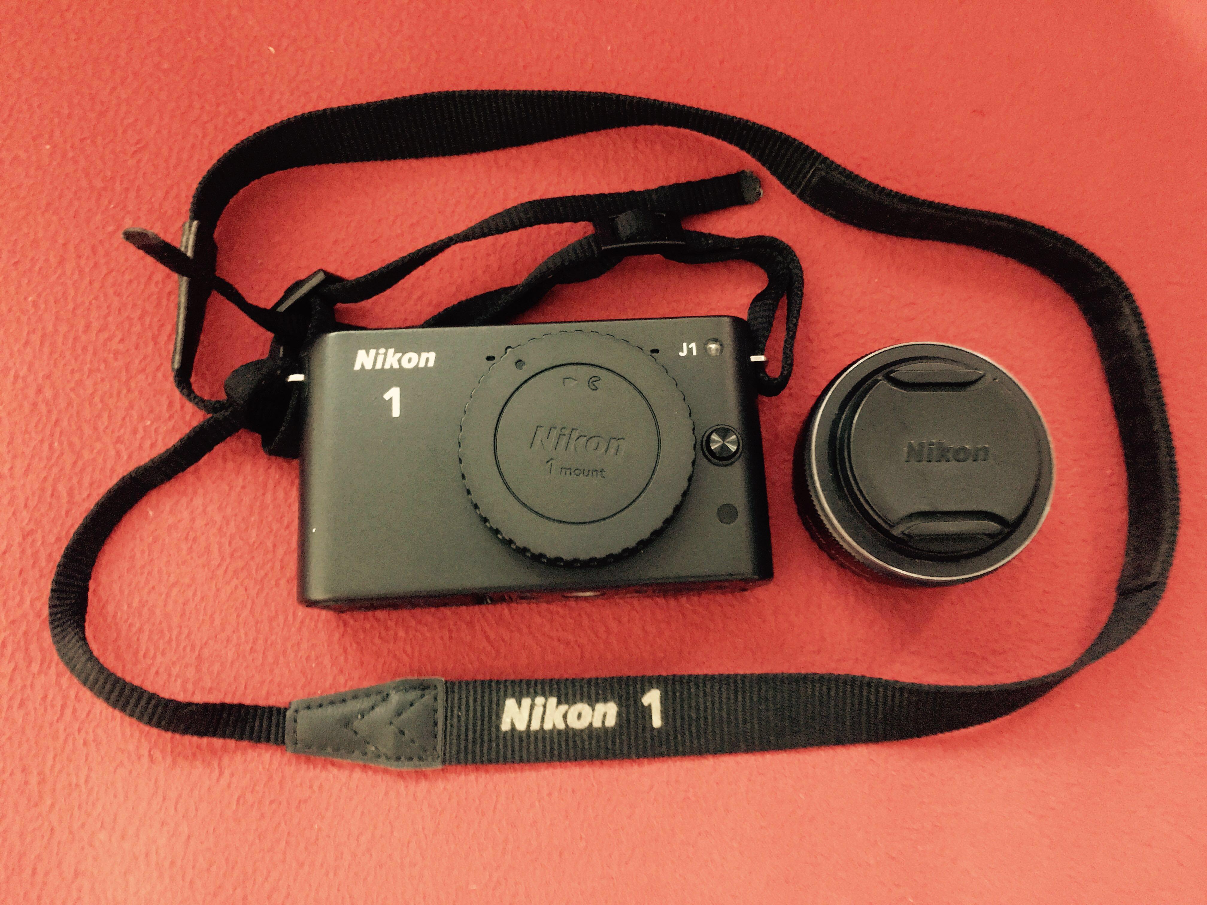 RARE!!! NIKON 1 J1 Mirrorless Camera Kit, Photography, Cameras on Carousell