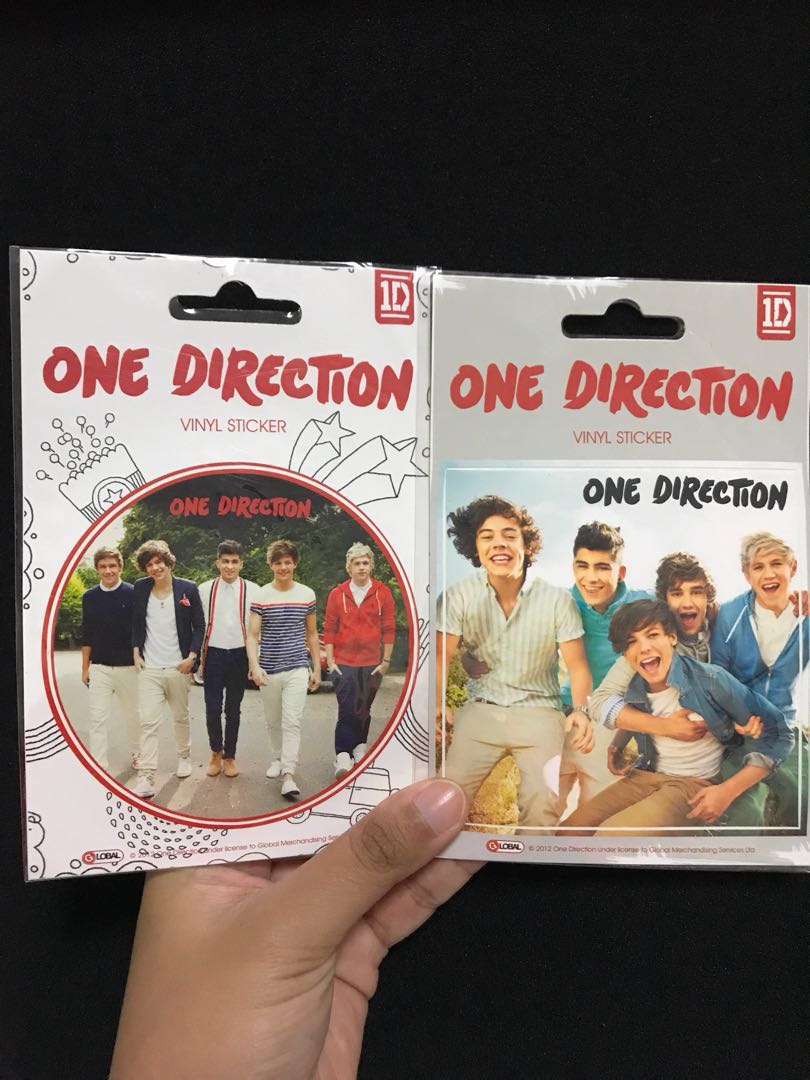 One Direction Vinyl Stickers, Hobbies & Toys, Stationery & Craft, Other ...