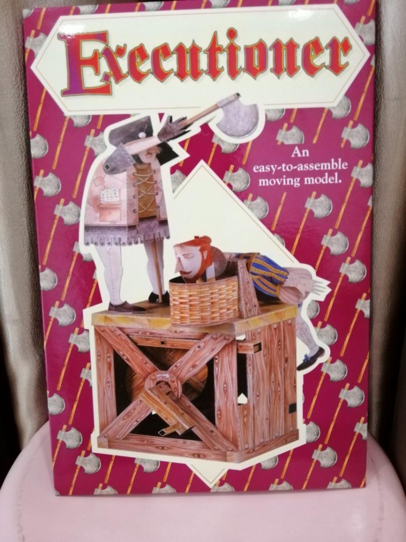 Paper Craft Moving Model Executioner, Hobbies & Toys, Stationery ...