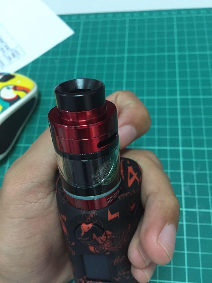 Puma Storm mod (vape on design) and Zeus Dual RTA (red edition), TV ...