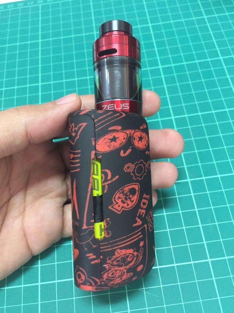 Puma Storm mod (vape on design) and Zeus Dual RTA (red edition), TV ...