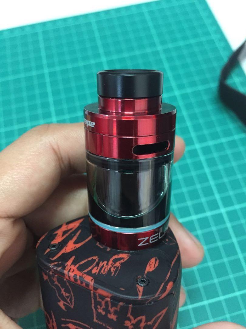 Puma Storm mod (vape on design) and Zeus Dual RTA (red edition), TV ...