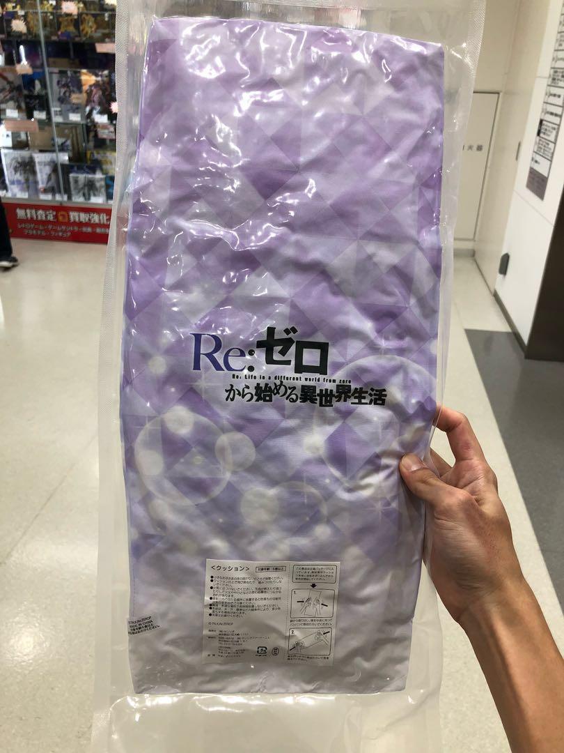 Re: Zero Emilia Pillow, Hobbies & Toys, Toys & Games on Carousell