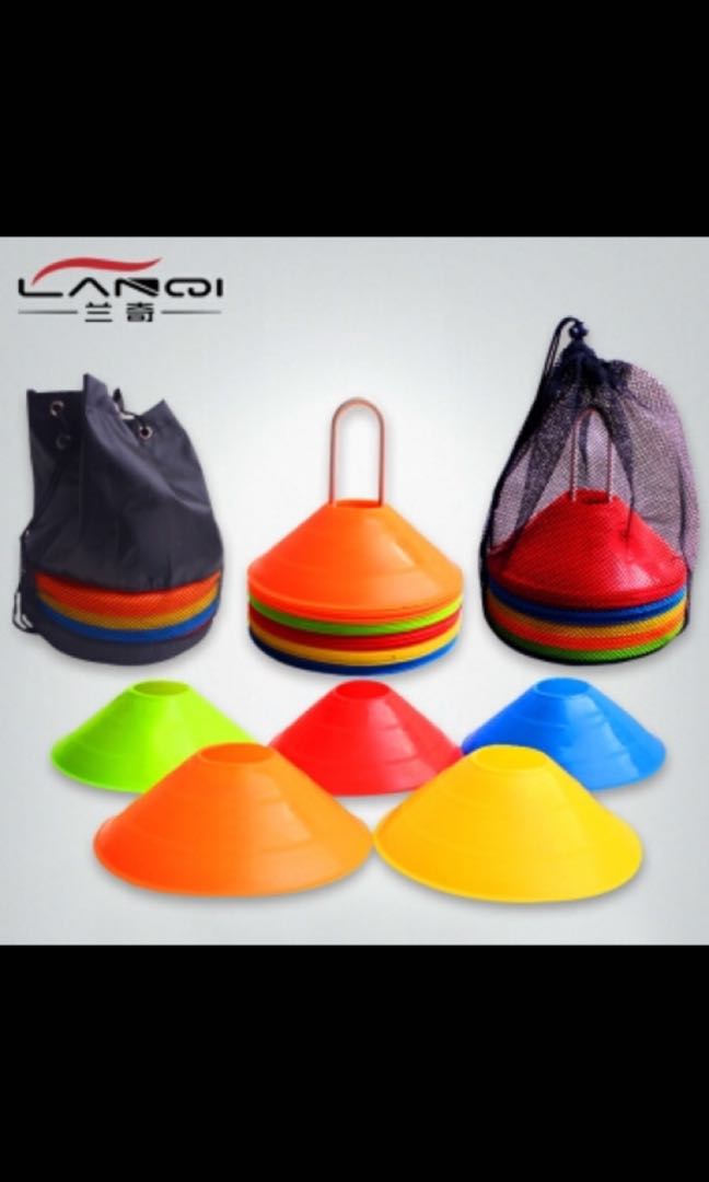 Rent 50 multi colored cones, Sports Equipment, Other Sports Equipment ...