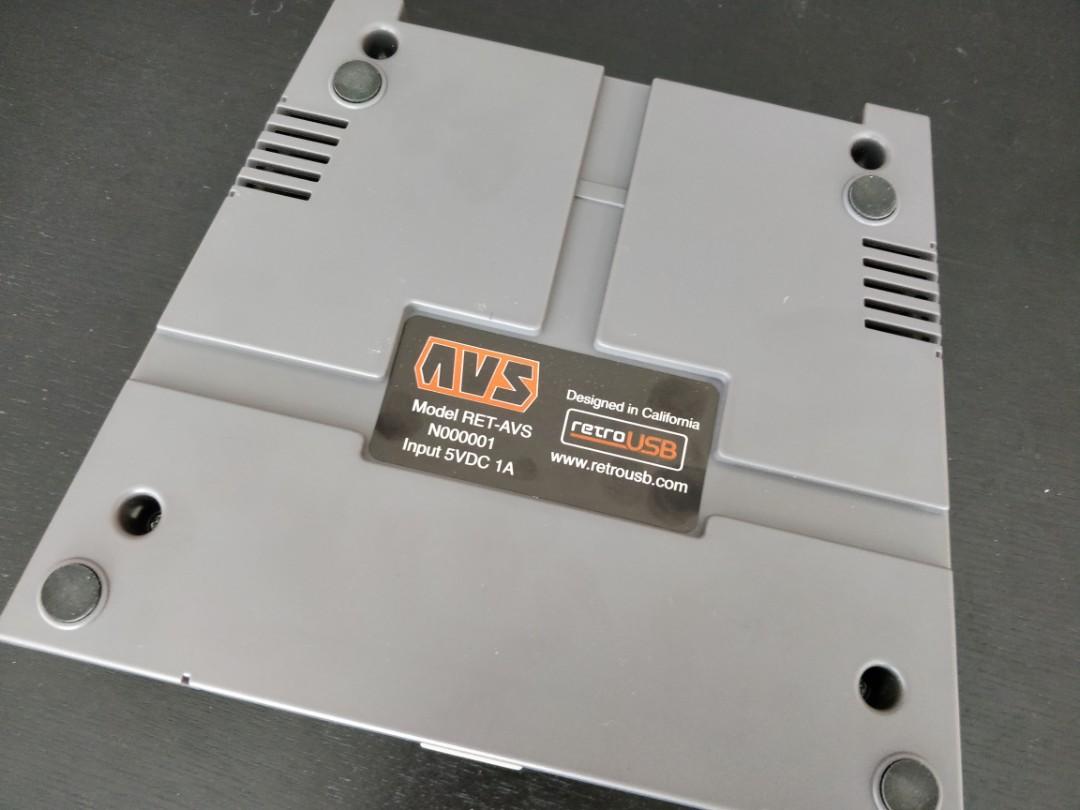 RetroUSB AVS (NES - Nintendo Entertainment System - Famicom), Video ...