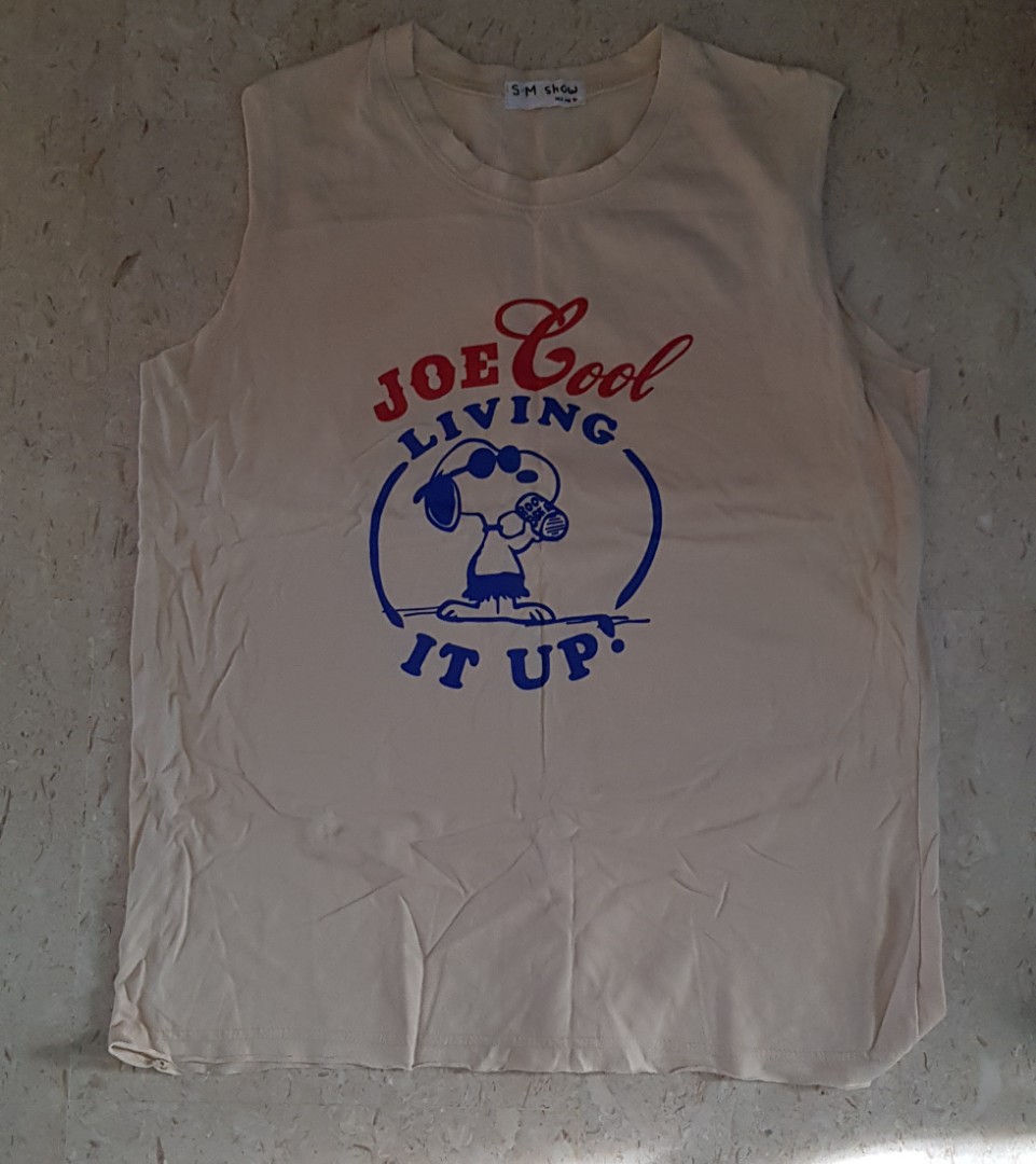 SNOOPY Muscle Tank, Women's Fashion, Tops, Other Tops on Carousell