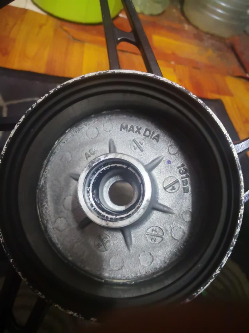 sport rim lc line putih v4, Motorbikes on Carousell