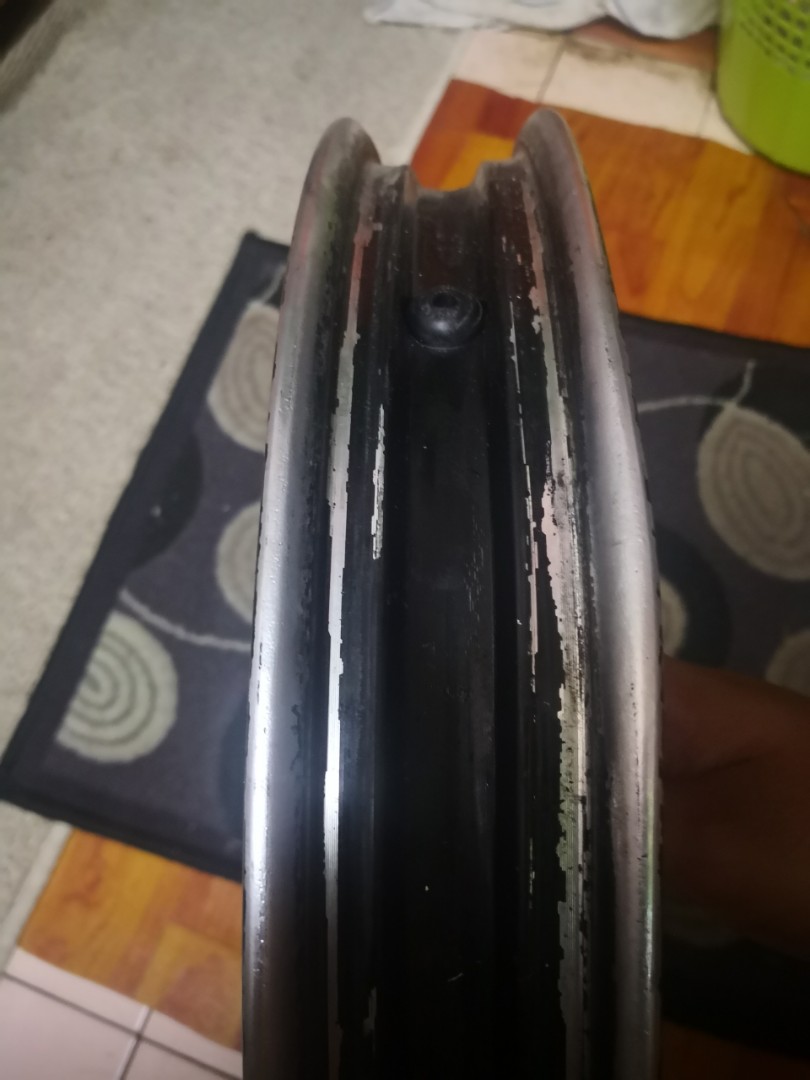 sport rim lc line putih v4, Motorbikes on Carousell