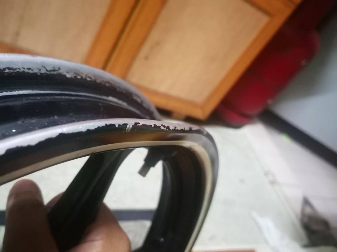 sport rim lc line putih v4, Motorbikes on Carousell