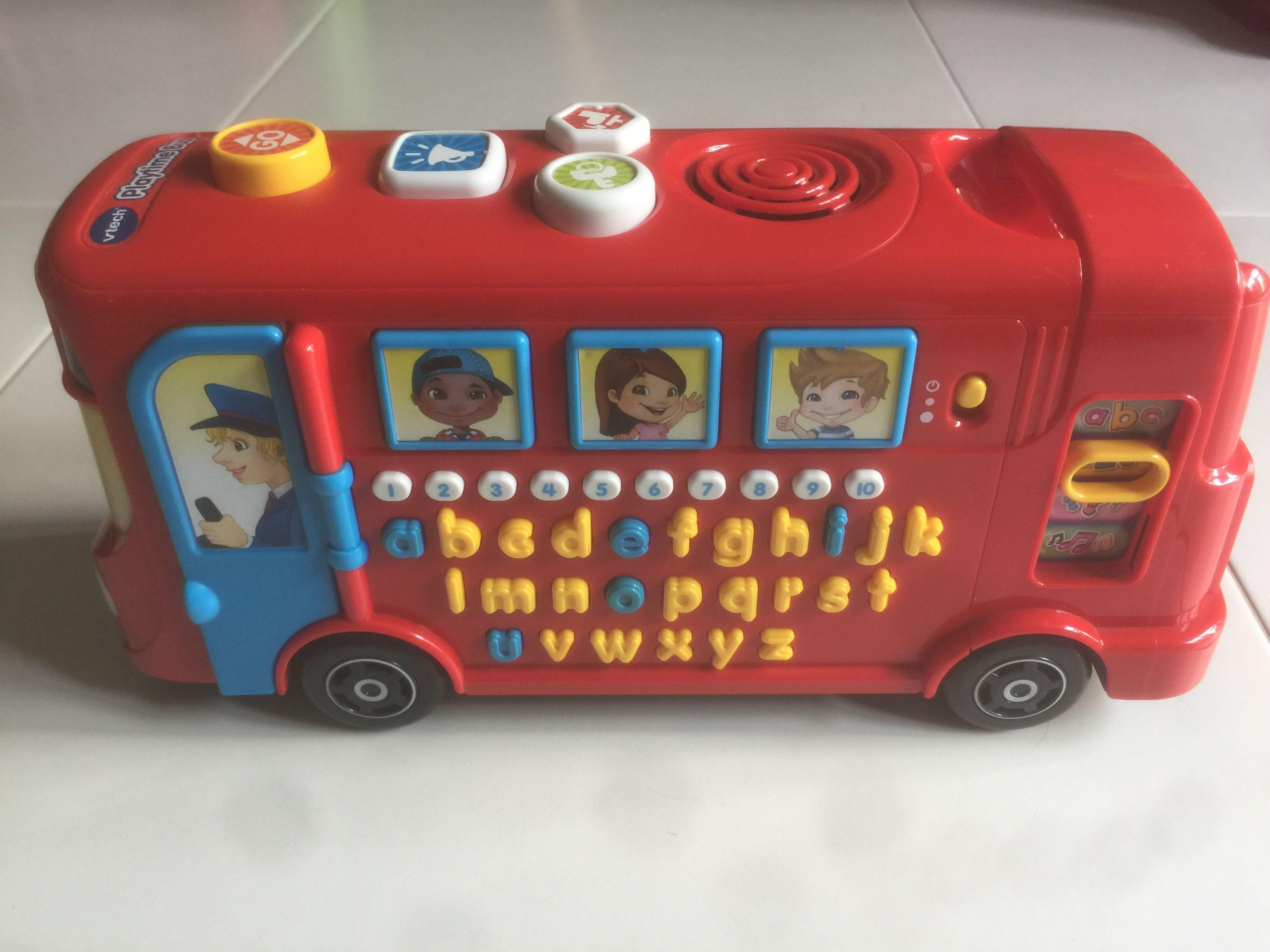 Vtech Playtime Bus, Babies & Kids, Infant Playtime on Carousell