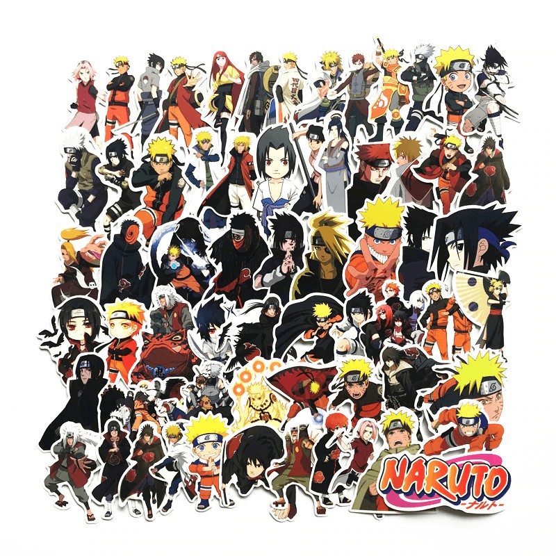 20 Pcs Naruto Sticker Set, Hobbies & Toys, Stationery & Craft, Craft ...