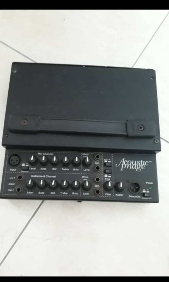 Acoustic image amp head, Hobbies & Toys, Music & Media, Music ...